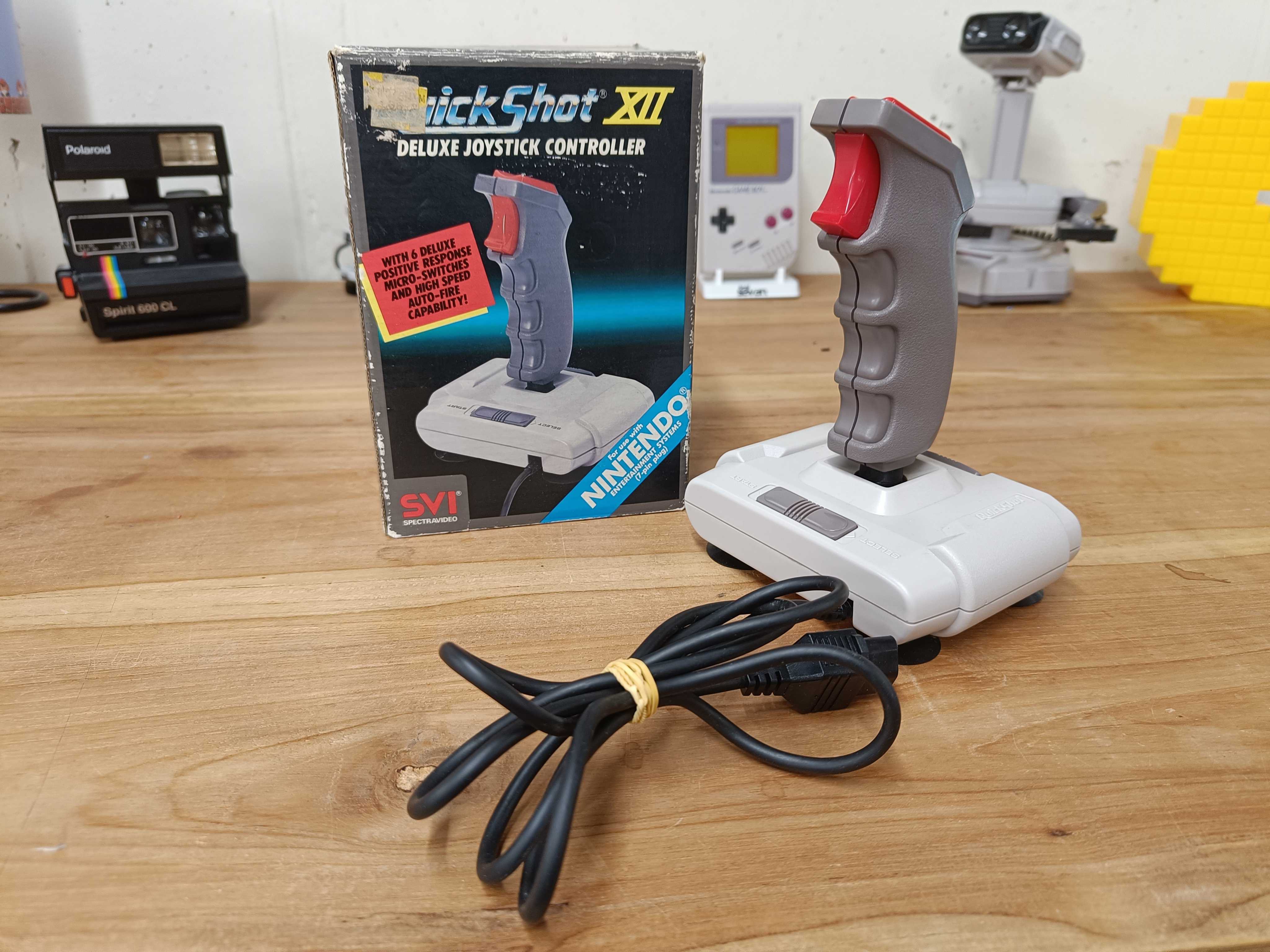 Quickshot XII deluxe joystick ⭐️ Nintendo NES Hardware