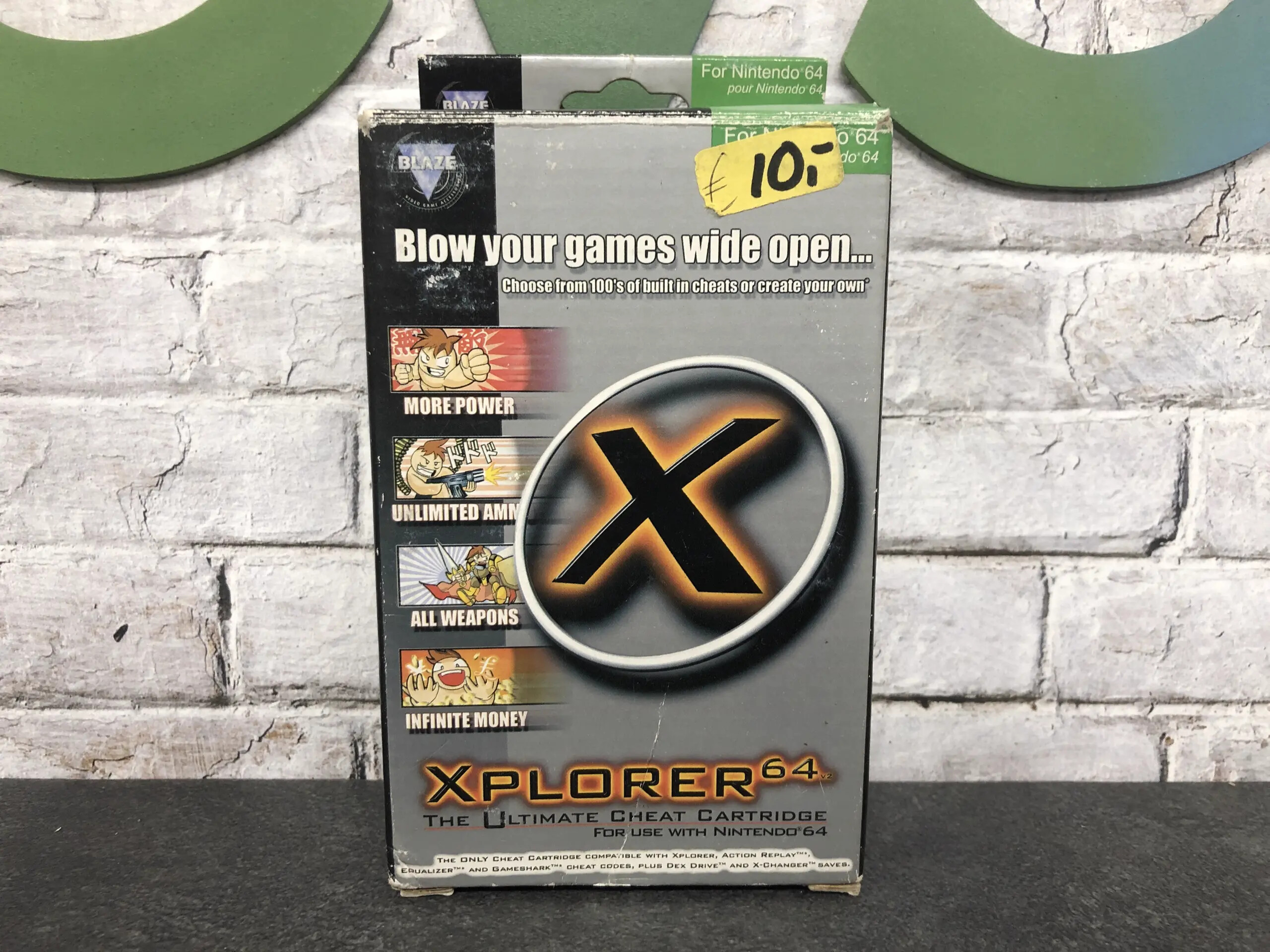 Xplorer 64 Nintendo 64 Cheat Cart [Complete]