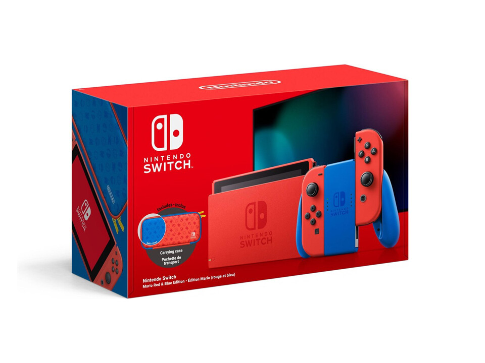Nintendo Switch - Mario Red & Blue Edition [Complete]